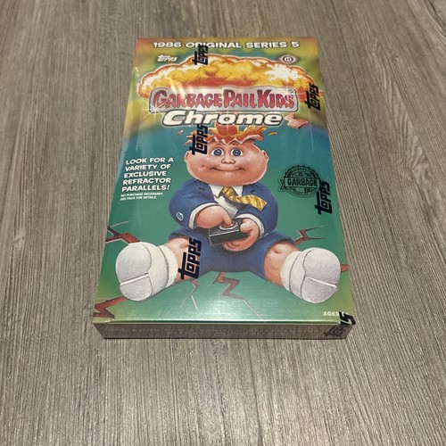 Topps 2022 GPK CHROME SERIES 5 Trading Cards Hobby Box • SEALED Damage ...