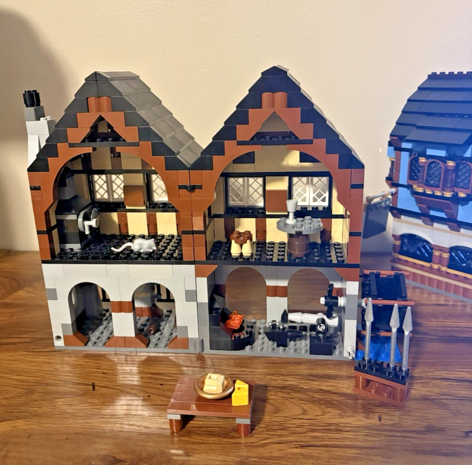 LEGO Castle Medieval Market Village (10193) - Incomplete | eBay