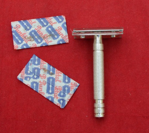 GERMAN WW2 WEHRMACHT SOLDIER METAL SAFETY RAZOR + razor blades SET | eBay