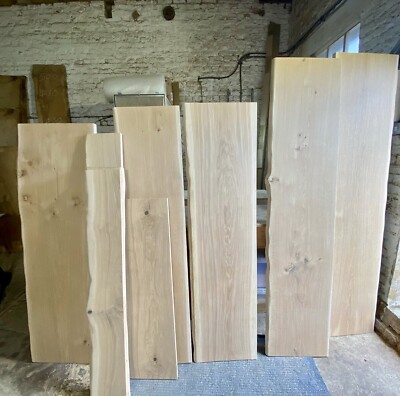 Waney Edge Oak window sills. oak slabs Kiln dried rustic oak window ...