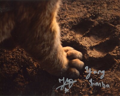 ~~ JD McCRARY Authentic Hand-Signed "THE LION KING - YOUNG SIMBA" 8x10 ...