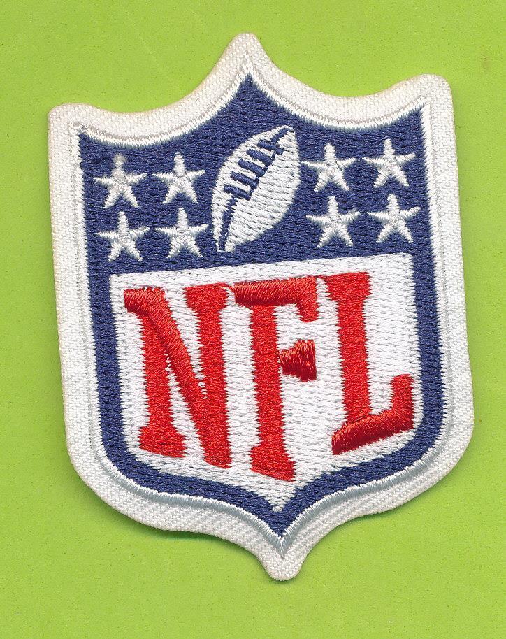 NFL Logo Embroidered Iron On Football Patch 2-5/8" x 1-7/8" | eBay