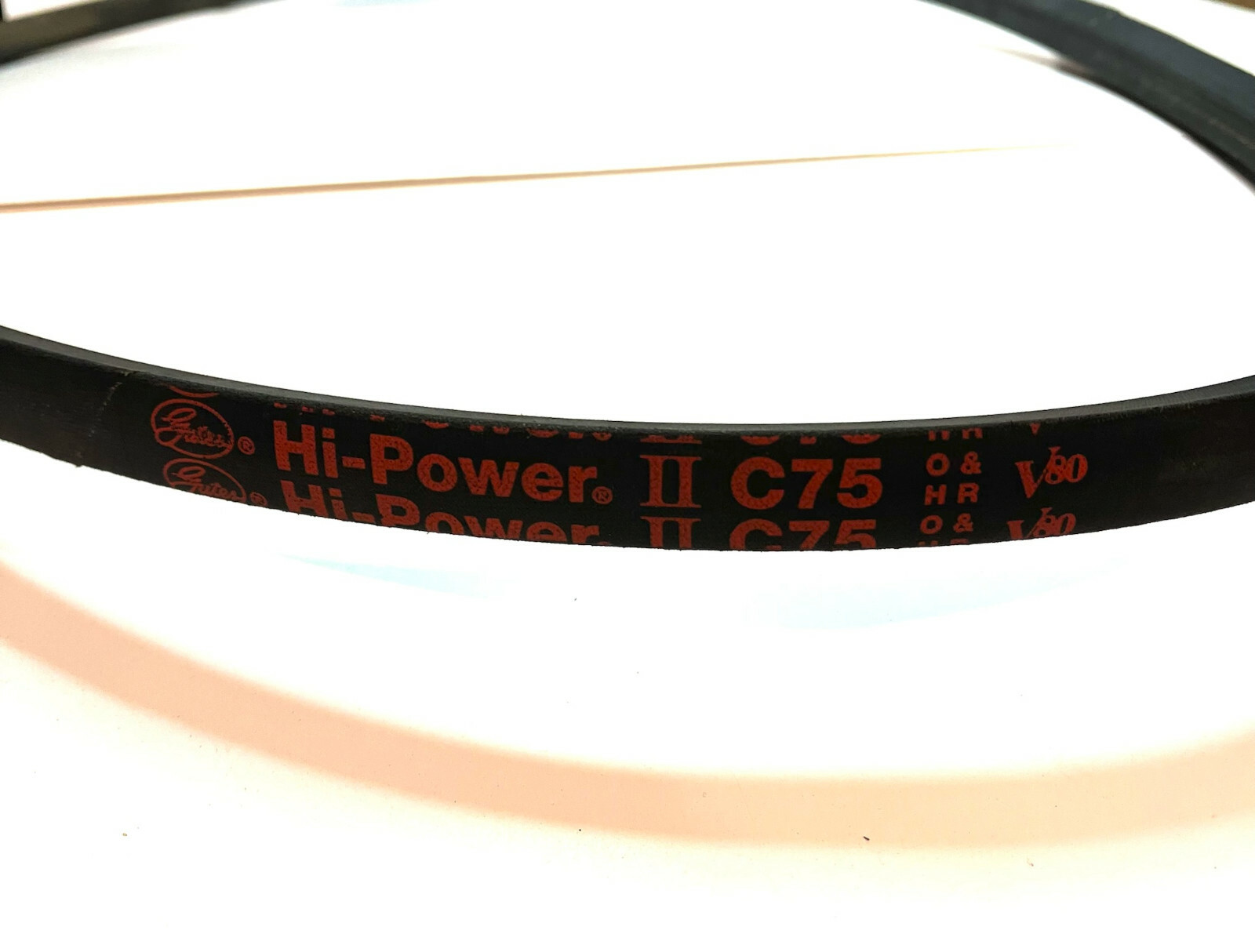 New Gates Hi-Power ll V-belts. C60,C71,C75,C78,C85,C90,C96. (64in-100in ...