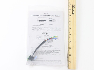 Decoder & Loconet Cable Tester Digitrax HO Scale LT-1 | eBay