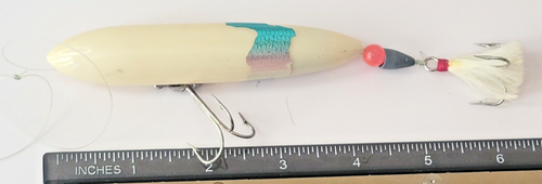 Vintage Heddon Drop Zara Spook LINE THROUGH Topwater Fishing Lure | eBay