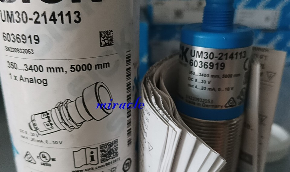 UM30-214113 6036919 brand new SICK UM30-214113 6036919 Ultrasonic ...