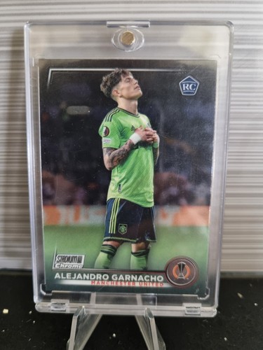 Topps Stadium Club Chrome 2022-23 Alejandro Garnacho Rookie Card Base ...