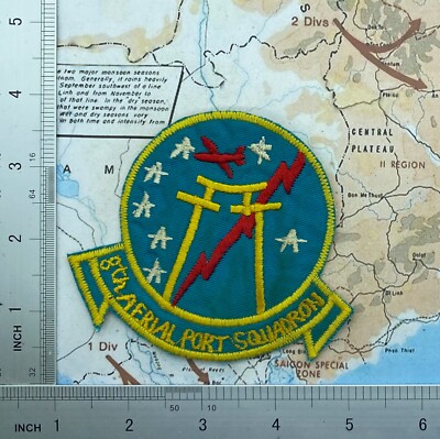 Patch , Patch USAF 8th AERIAL PORT SQUADRON PATCH , USAF SQUADRON PATCH ...