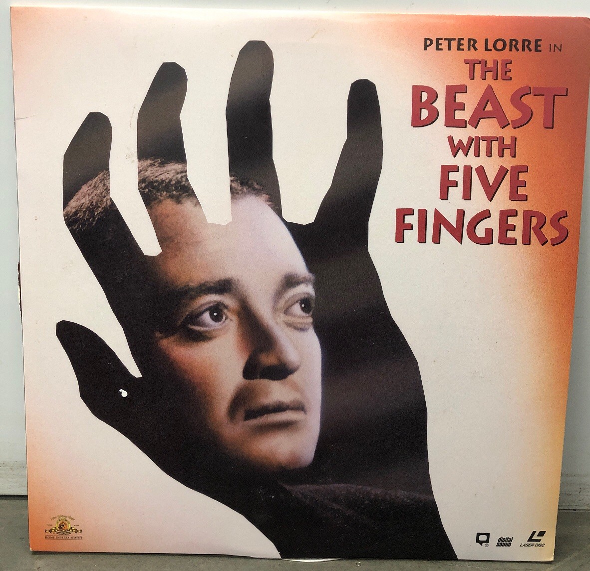 The Beast With Five Fingers Laserdisc 1946 Horror Peter Lorre J. Carrol ...