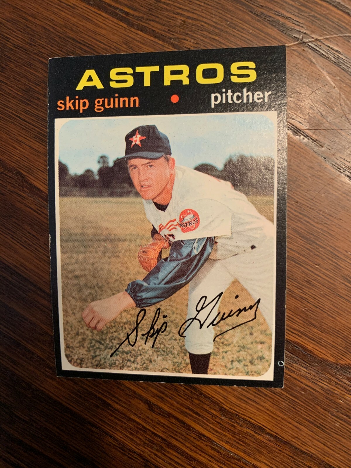 1971 TOPPS #741 SKIP GUINN HOUSTON ASTROS HIGH # BASEBALL CARD NM | eBay