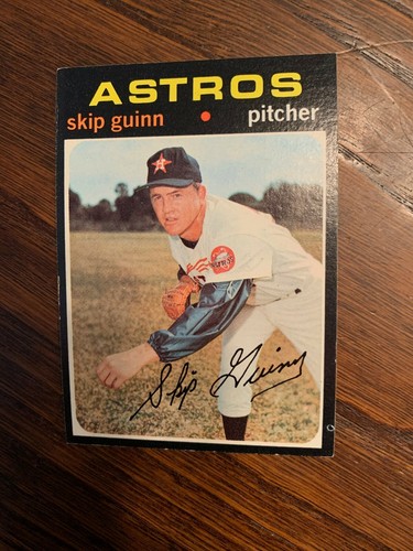 1971 TOPPS #741 SKIP GUINN HOUSTON ASTROS HIGH # BASEBALL CARD NM | eBay
