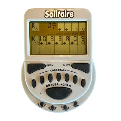 Big Mega Screen Solitaire 77803 Classic Electronic Handheld Game ...
