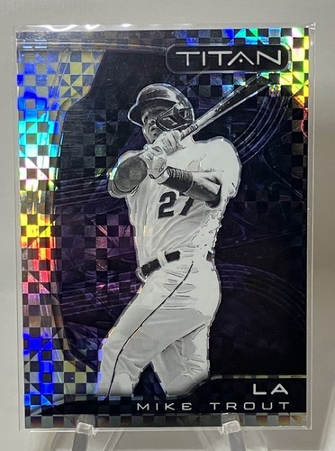 Building Blocks Prizm 2022 Panini Chronicles Titan #20 Mike Trout ...