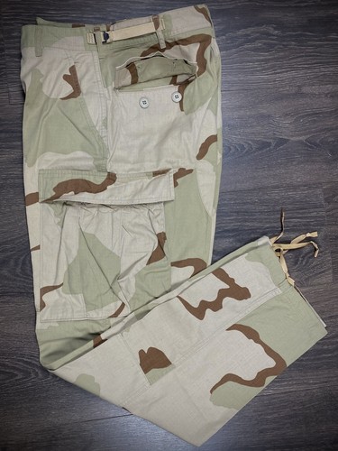 US Navy Gulf War Era Tri-color Desert Camo BDU Jacket Set Navy Diver ...