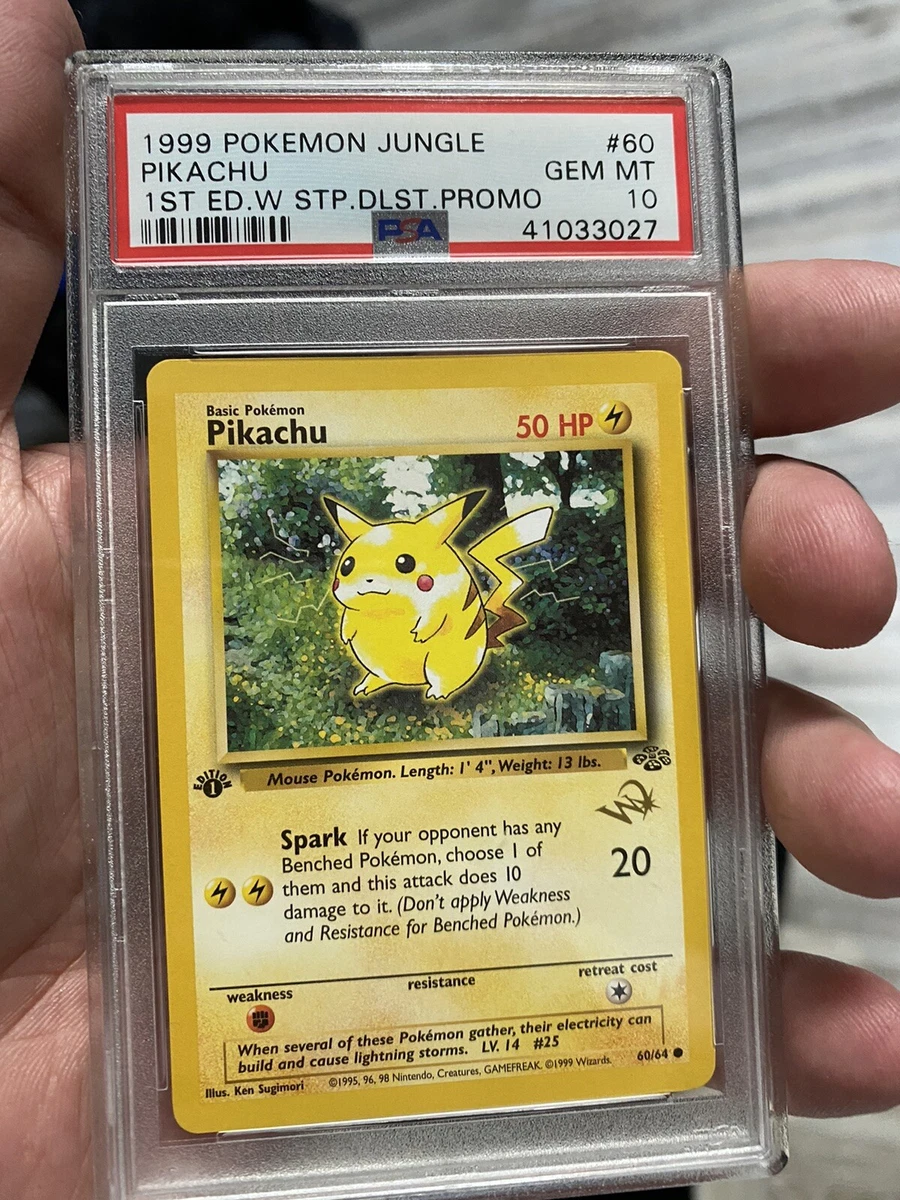 Pikachu Pokemon Card 1st Edition