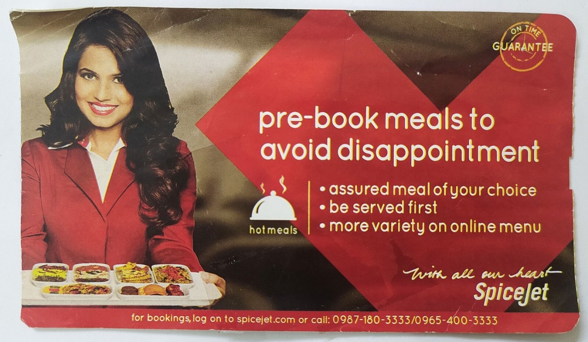 Spicejet Boarding Pass