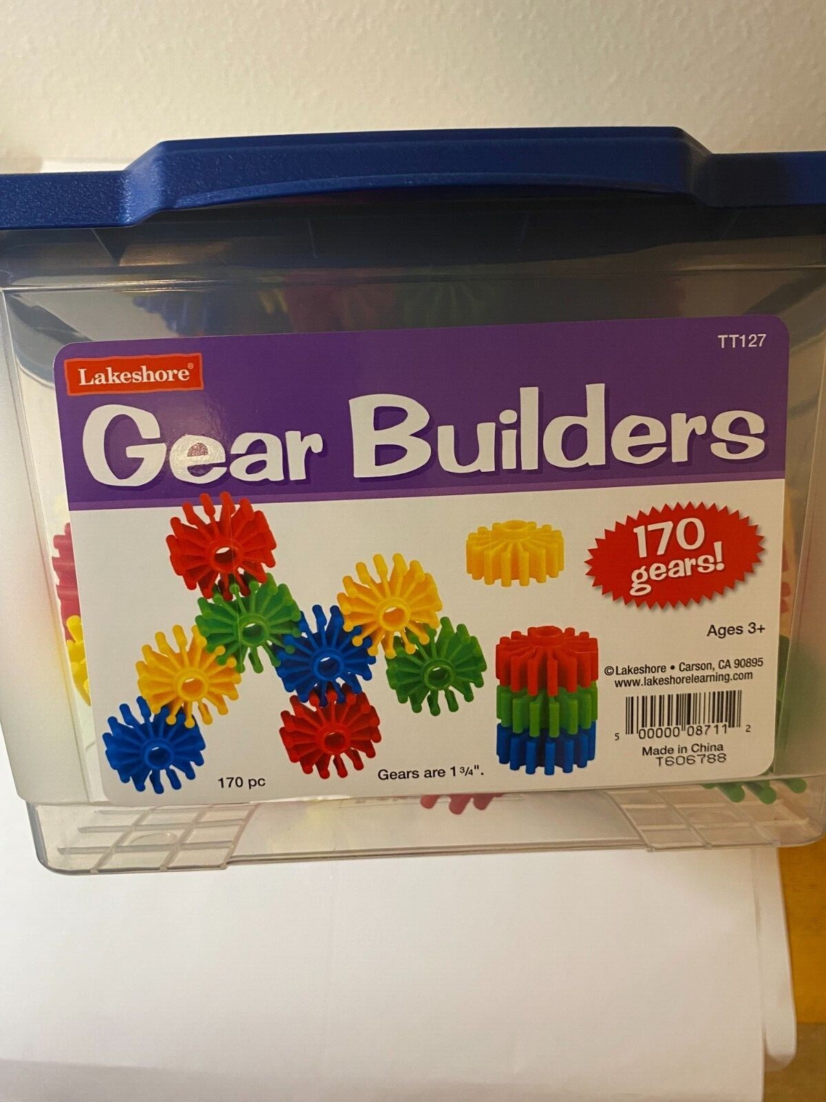 Lakeshore Learning STEM Gear Builder Building Toys 93 Pieces for sale ...