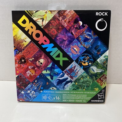 2017 Hasbro DropMix Rock Playlist 16 Card Pack for DropMix Music System ...