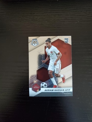 Akram Hassan Afif - 2021-22 Mosaic Road to FIFA World Cup Rookie Card ...