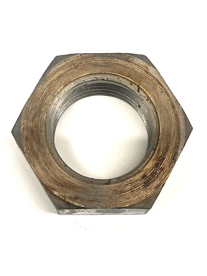 (4) 1 3/8”-12 Hex Jam Nut Thin Fine Thread (12 Tpi) 1-3/8-12 Steel ...