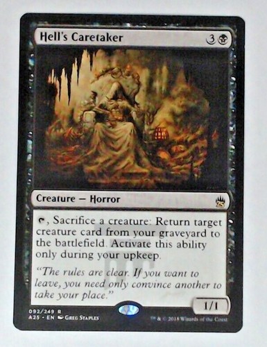 MTG Singles - Hell's Caretaker - Masters 25 -J376 | eBay
