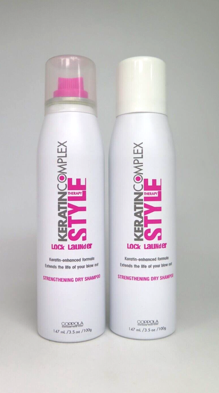 Keratin Complex Style Therapy Lock Launder Dry Shampoo 3.5 oz *Twin ...