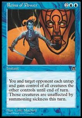 MRM FR/VF R nes du pouvoir (Reins of Power) MTG magic STH | eBay