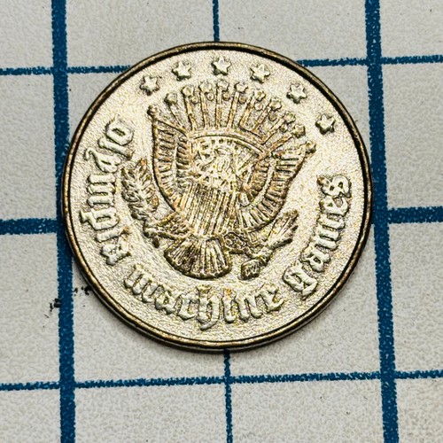 Olympia Machine Games Token Chip Coin Vintage Collectible Slot Machine ...