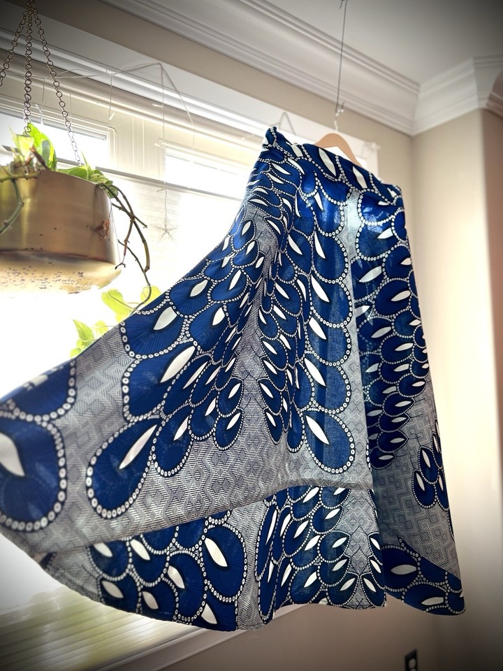 Authentic Gullah Ankara Print African Dress 2X (Made In Charleston, SC ...