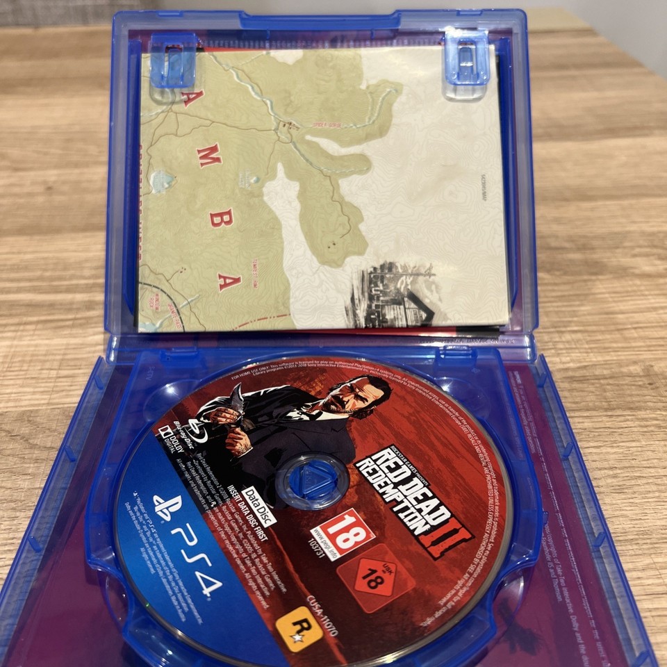 Red Dead Redemption 2 - PlayStation 4 - With Map - VGC | eBay UK