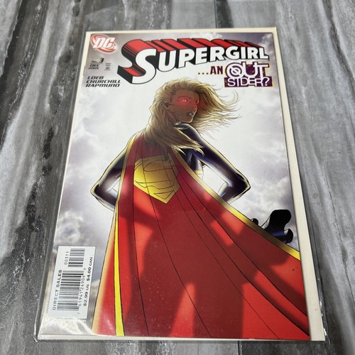 SuperGirl #3 2006 -An Outsider? DC Comics Comic Book Loeb, Churchill ...