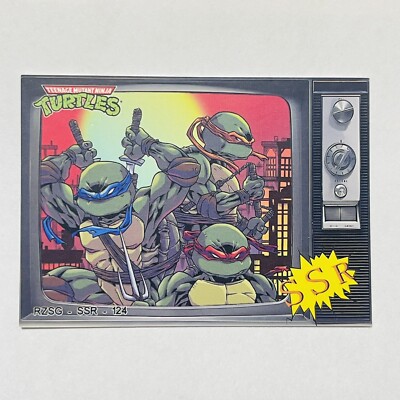 Teenage Mutant Ninja Turtles TMNT Hobby Premium Trading Card CCG - SSR ...