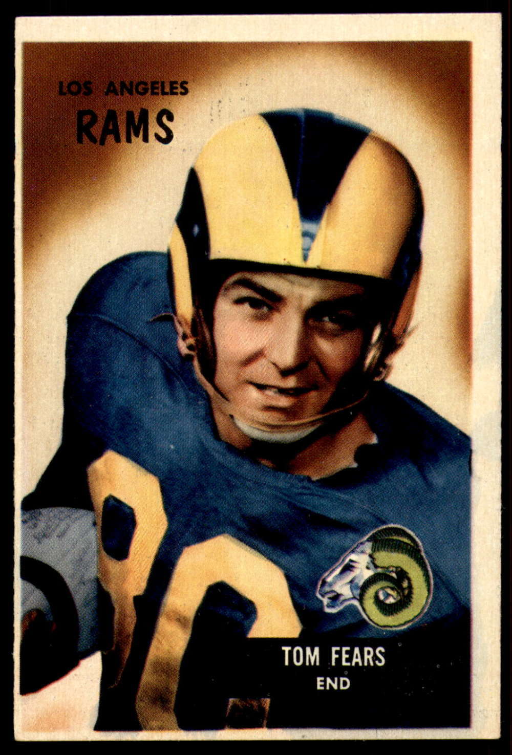 1955 Bowman #43 Tom Fears Excellent+ LA Rams ID:243822 | eBay