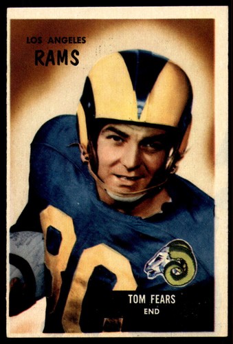 1955 Bowman #43 Tom Fears Excellent+ LA Rams ID:243822 | eBay