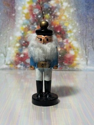 Wooden Baseball Player Nutcracker Christmas Tree Ornament 9cm | eBay