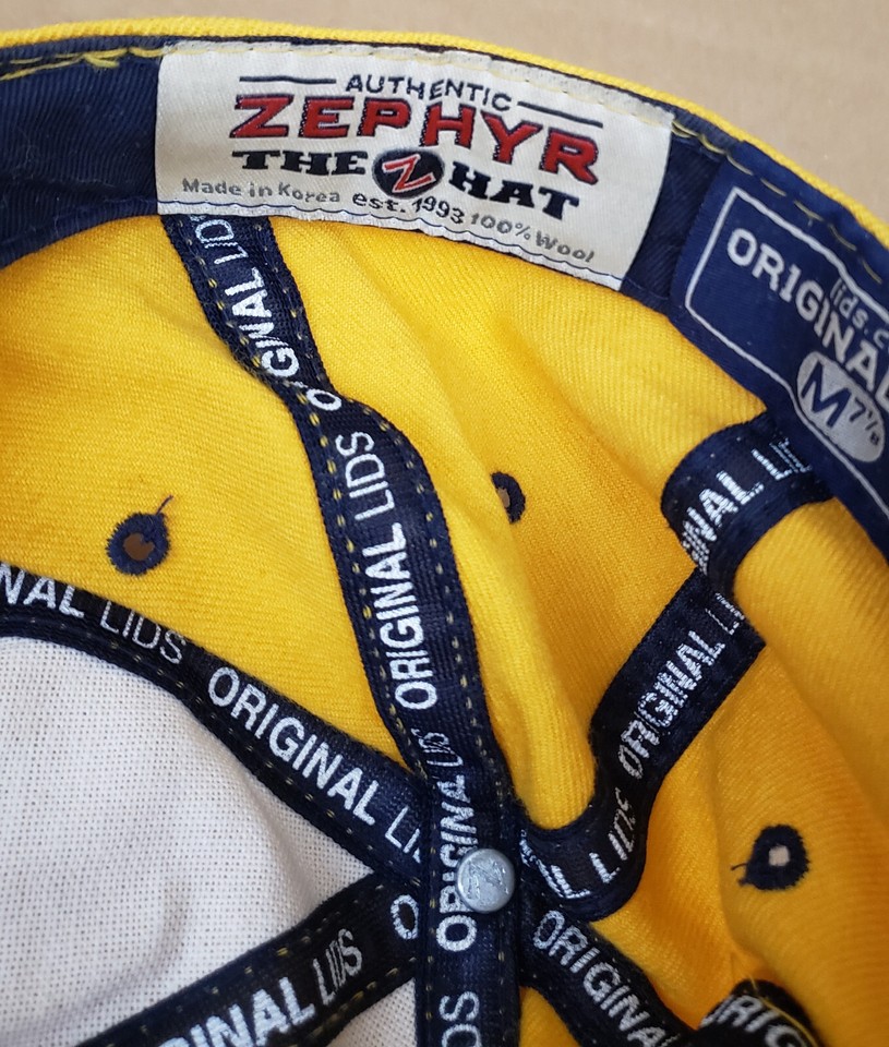 Georgia Tech Yellow Jackets Buzz Hat GT Baseball Gold Yellow~Zephyr ...
