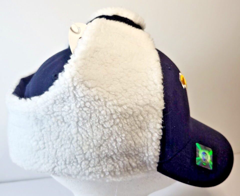 WVU Captivating Headgear Hook and Loop Baseball Hat Cap With Ear Muffs ...