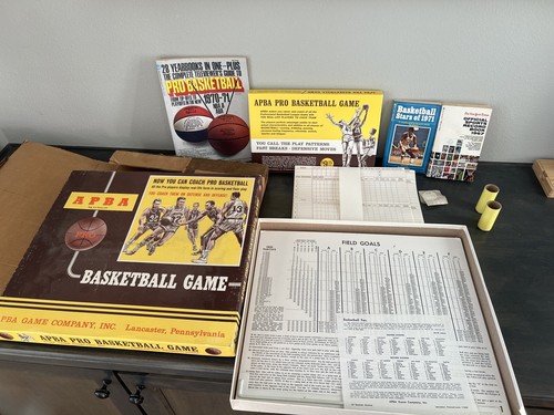 APBA Basketball Board Game | eBay
