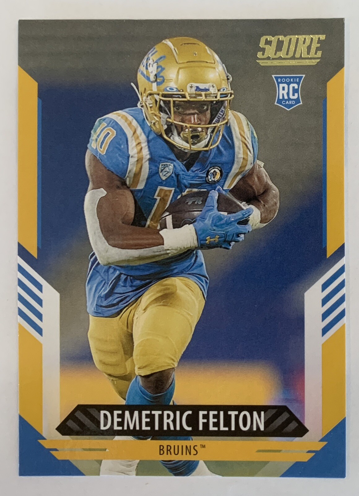 2021 Score - Rookies Demetric Felton #319 Gold (RC) for sale online | eBay