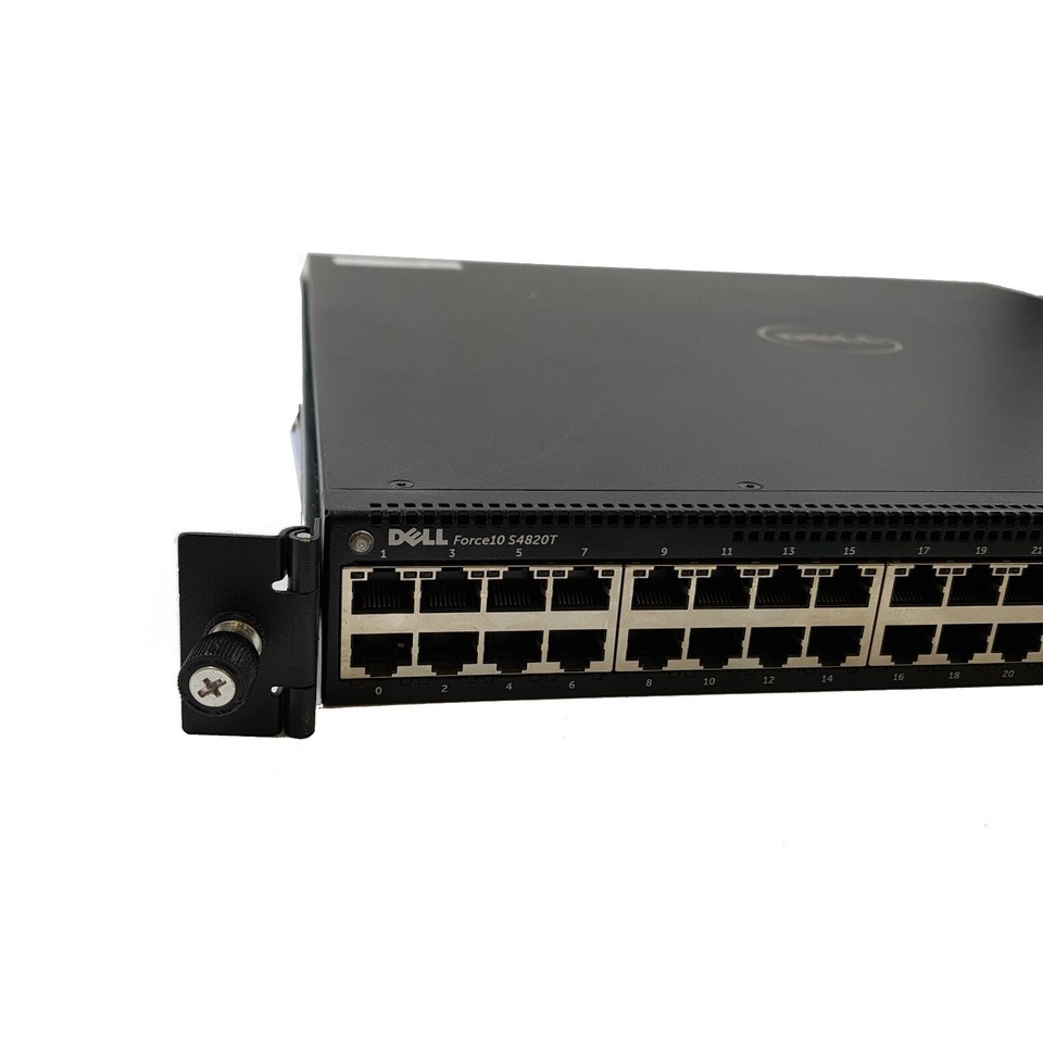 Dell Force10 S4820T 02P7Y5 Enterprise Network Switch with Dual PSU | eBay