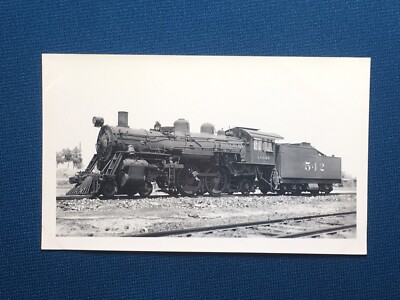Atchison Topeka & Santa Fe Railway Engine Locomotive No. 542 Antique ...
