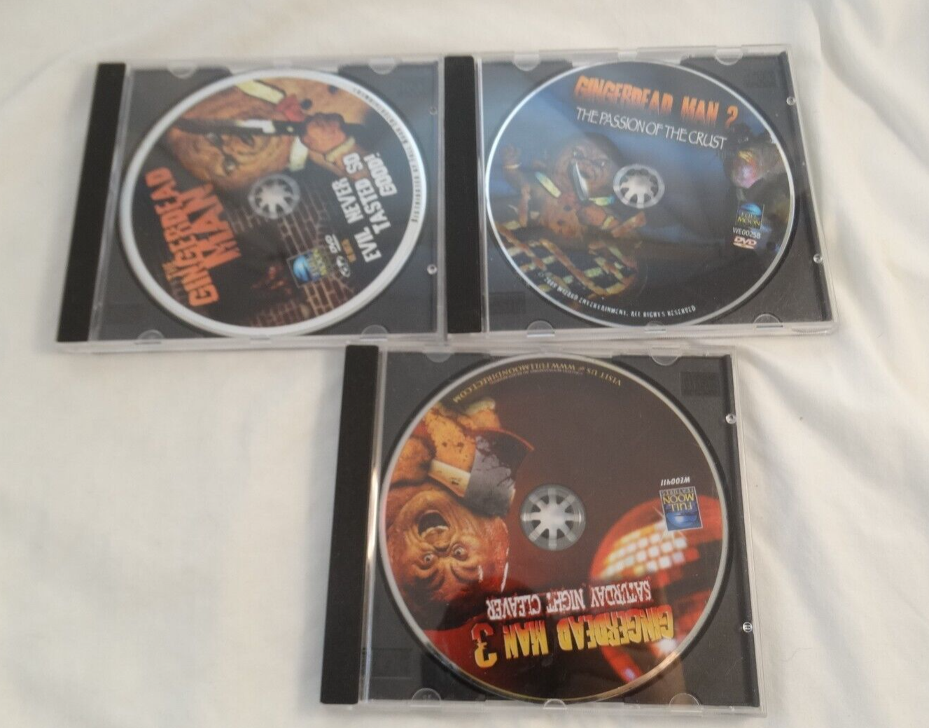 The Gingerdead Man Trilogy DVD Lot of 3 Horror Movies 1 2 3 | eBay