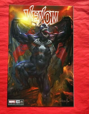 VENOM #30 LUCIO PARILLO TRADE VARIANT LMT TO 1500 MARVEL COMICS 2021 ...