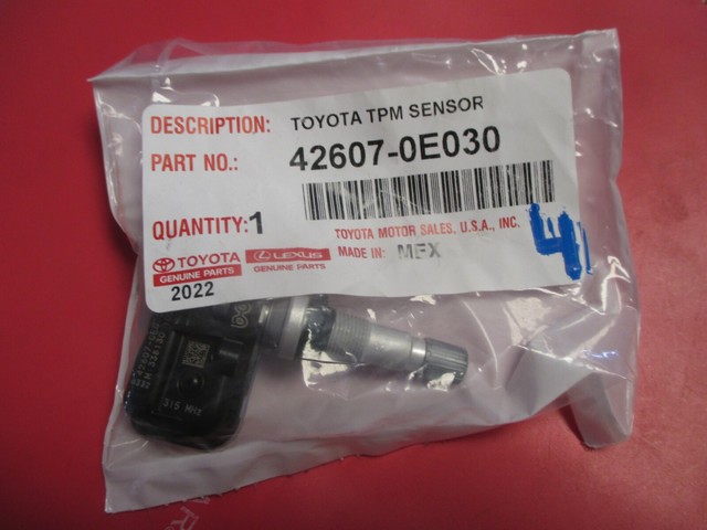Toyota Sienna Tire Pressure Sensor Replacement