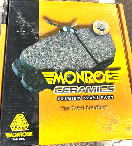 OEM/MONROE CX567 NEW Total Solution Ceramic Disc Brake Pads Rear Set | eBay