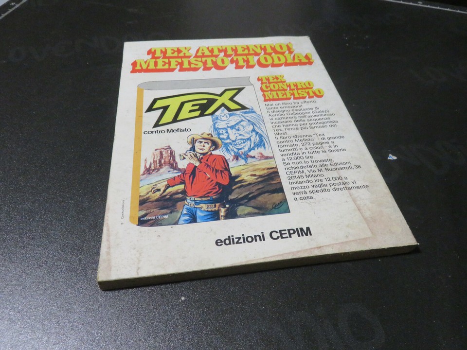 Comic TEX Daim Press No. 217 - The Hand Of Destiny - L. 400 November ...