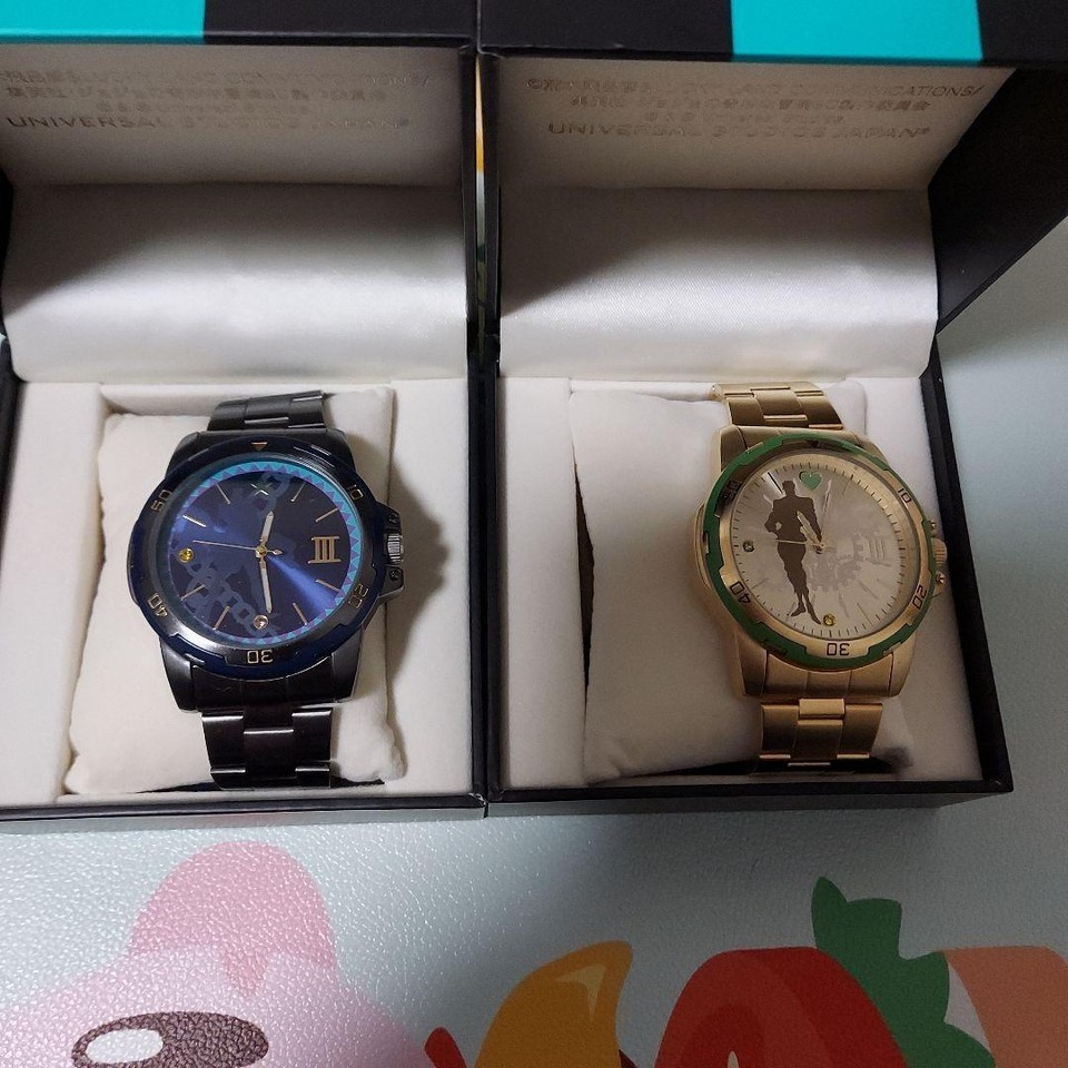 JoJo's Bizarre Adventure Watch Kujo Jotaro & DIO Model set USJ ...