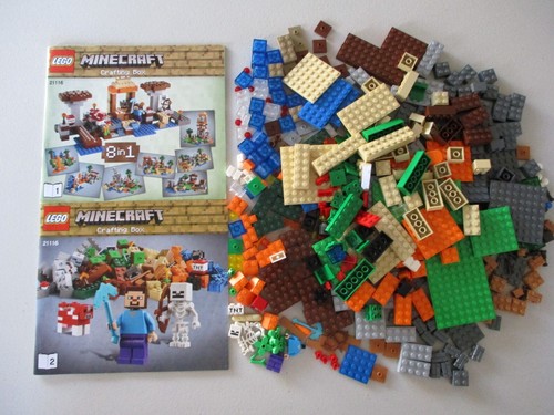 LEGO MINECRAFT COMPLETE CRAFTING BOX 2116 | eBay