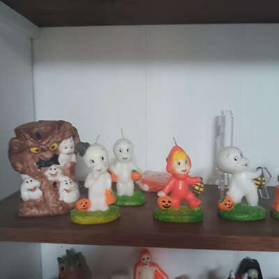 (9) 1986 Casper,Wendy, Ghost Tree And Spooky Candles. Unused | eBay