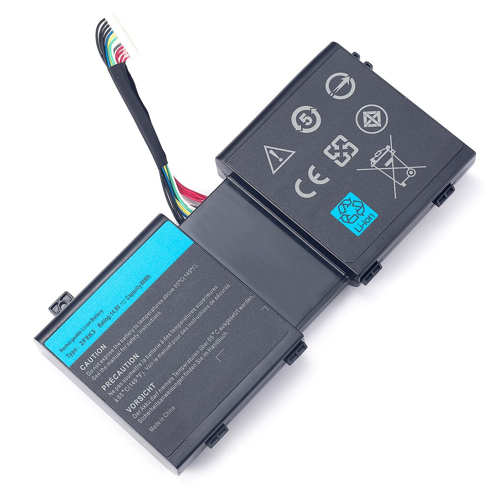 2F8K3 Battery for Dell Alienware 17 R1 17X M17X-R5 18 R1 18X M18X-R3 ...